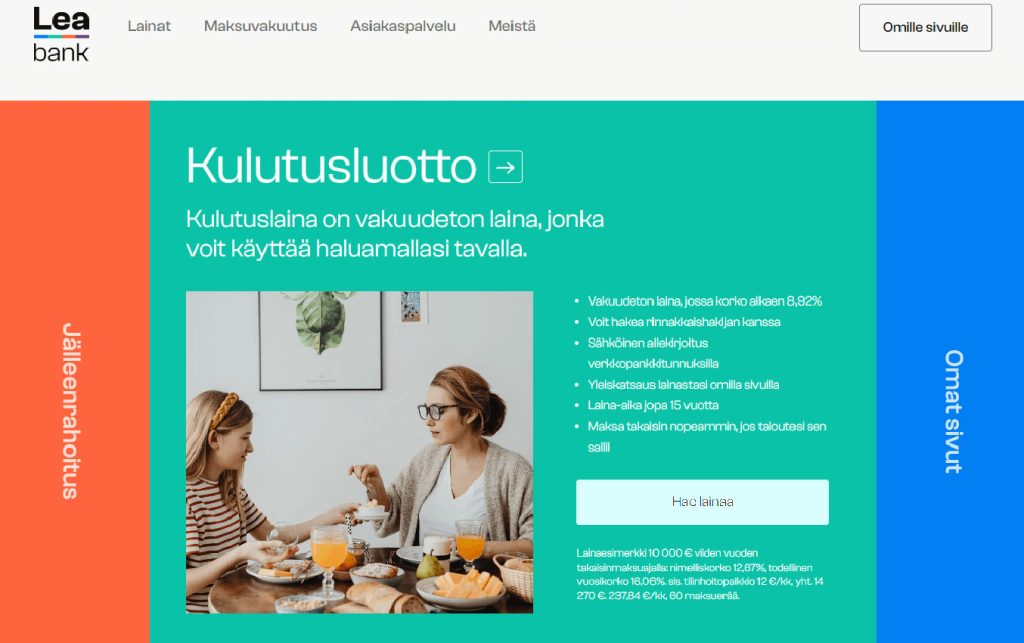 Lea Bank: Lue kokemuksia ja katso sopiiko laina sinulle (2025)